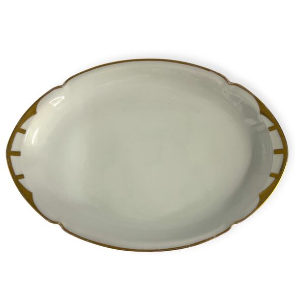 Vintage | Dining | Antique Imperial Psl Alma Ironstone China Scalloped ...
